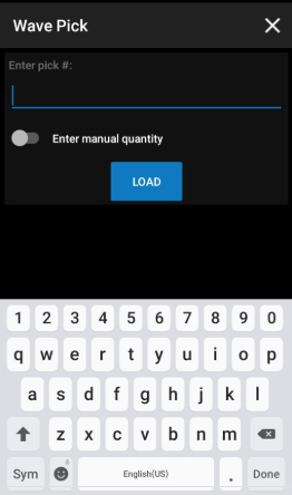 Load Pick | Kensium Products Documentation