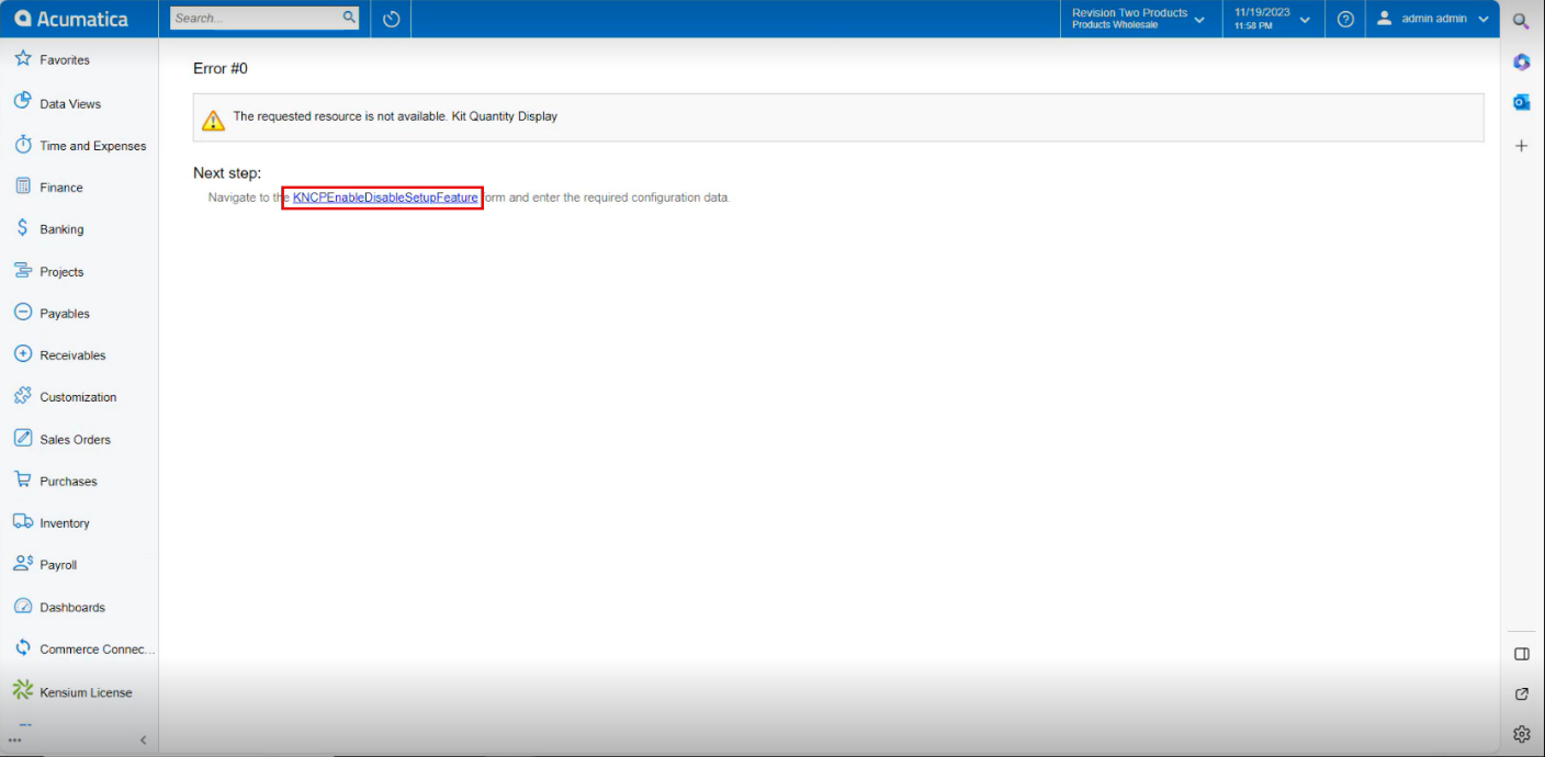 CommercePro Feature Management | Kensium Products Documentation