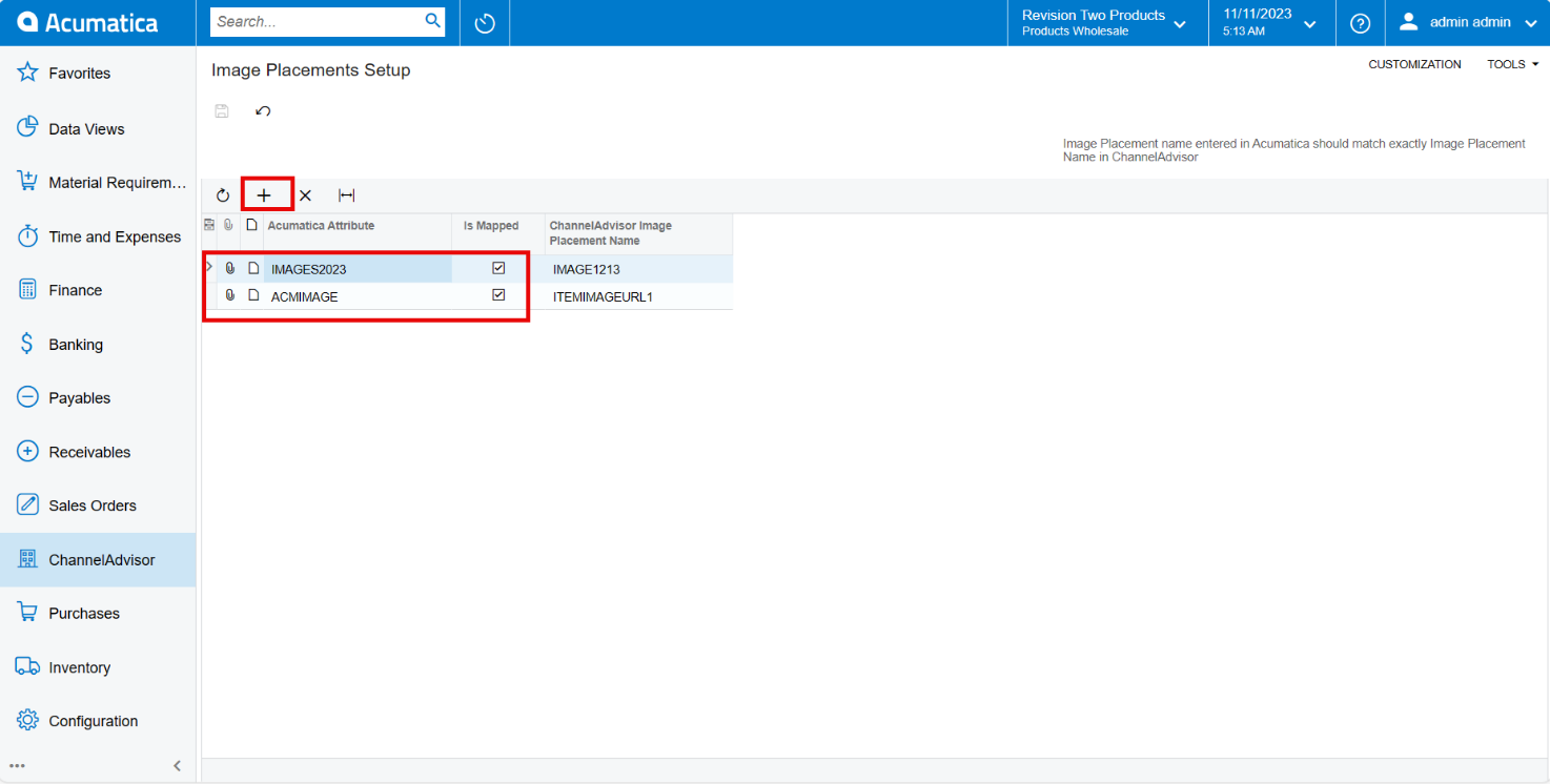 Image Placements Setup Kensium Products Documentation