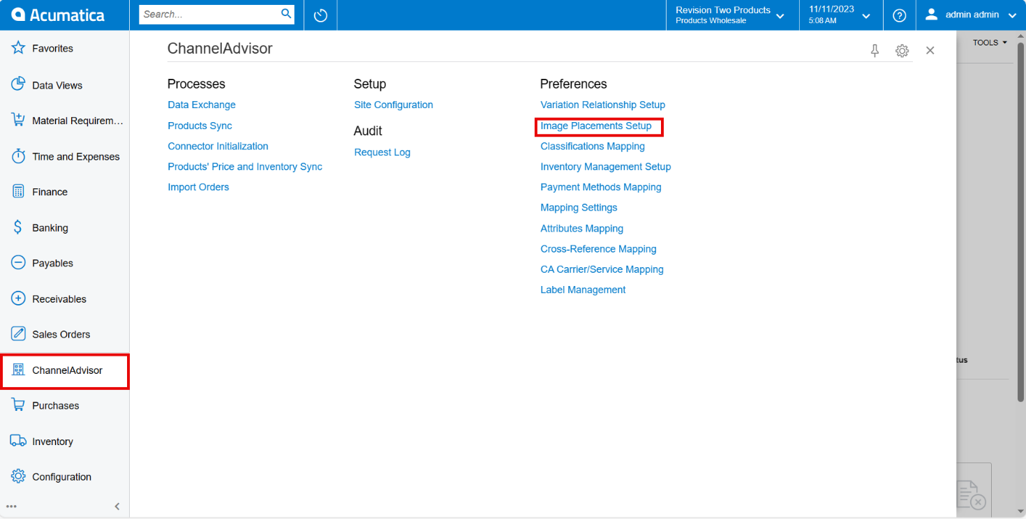 Image Placements Setup Kensium Products Documentation
