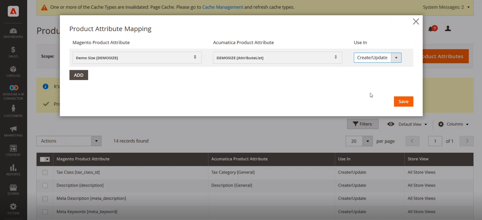 Attributes in Product Schema | Kensium Products Documentation