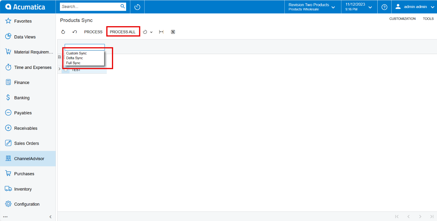 Product Sync Kensium Products Documentation
