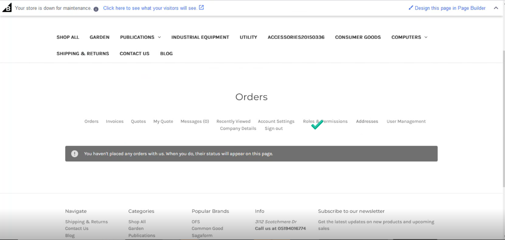 Managing Roles and Permissions | Kensium Products Documentation